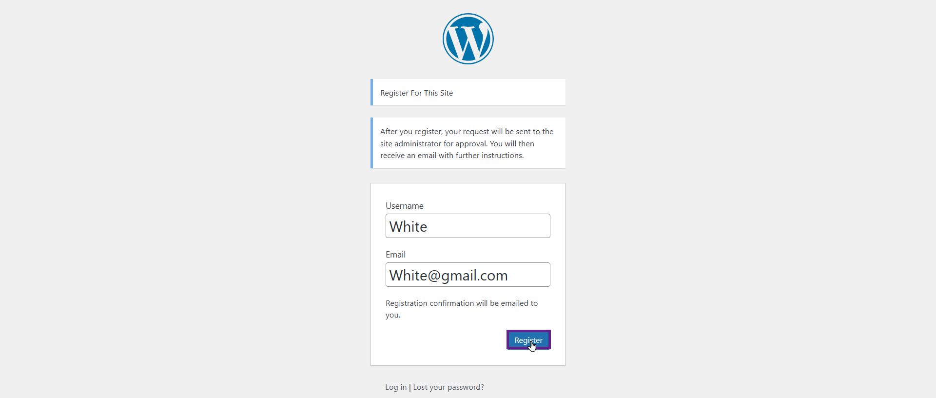 Admin Notification – New User Approve